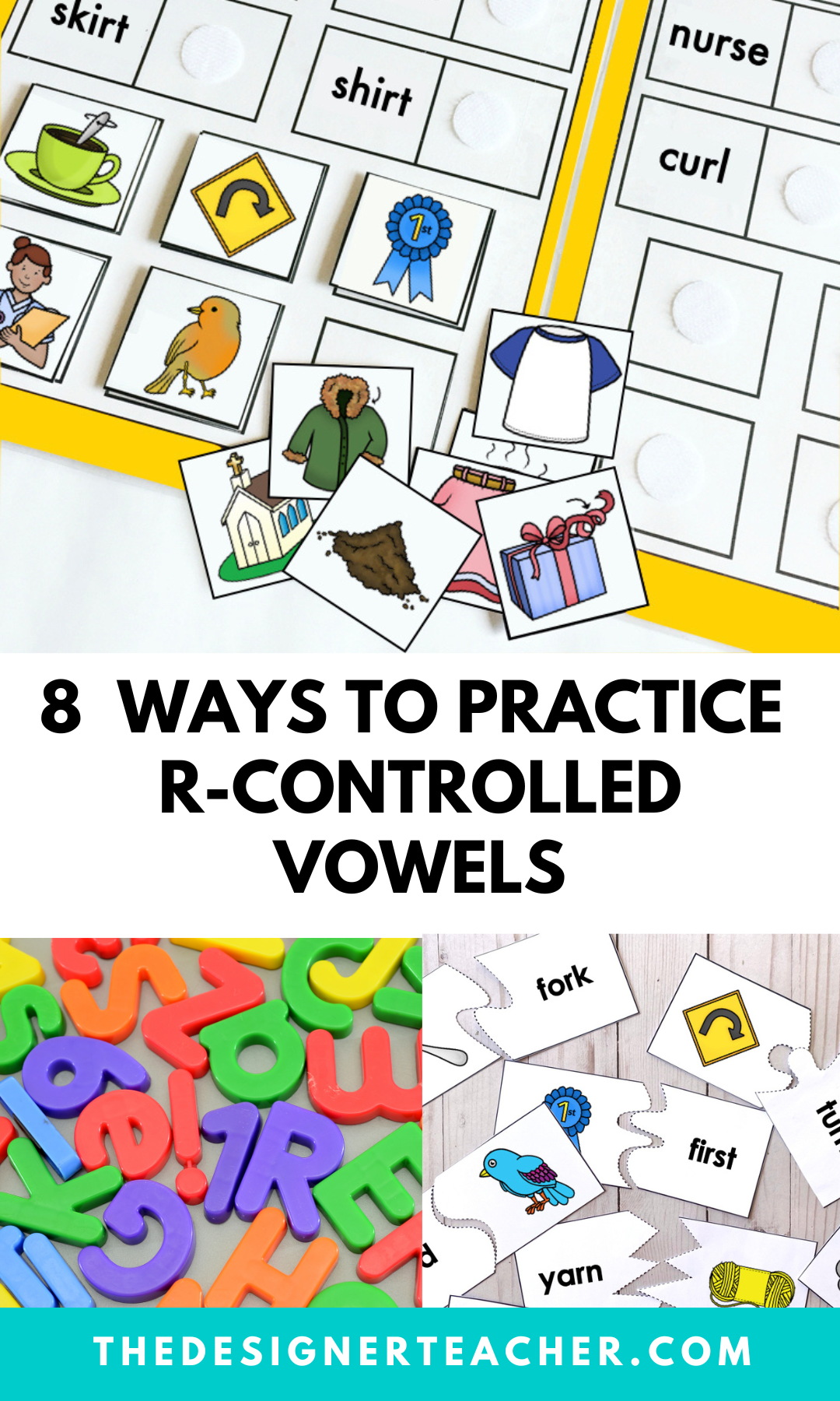 8 Ways to Practice R-Controlled Vowels — The Designer Teacher