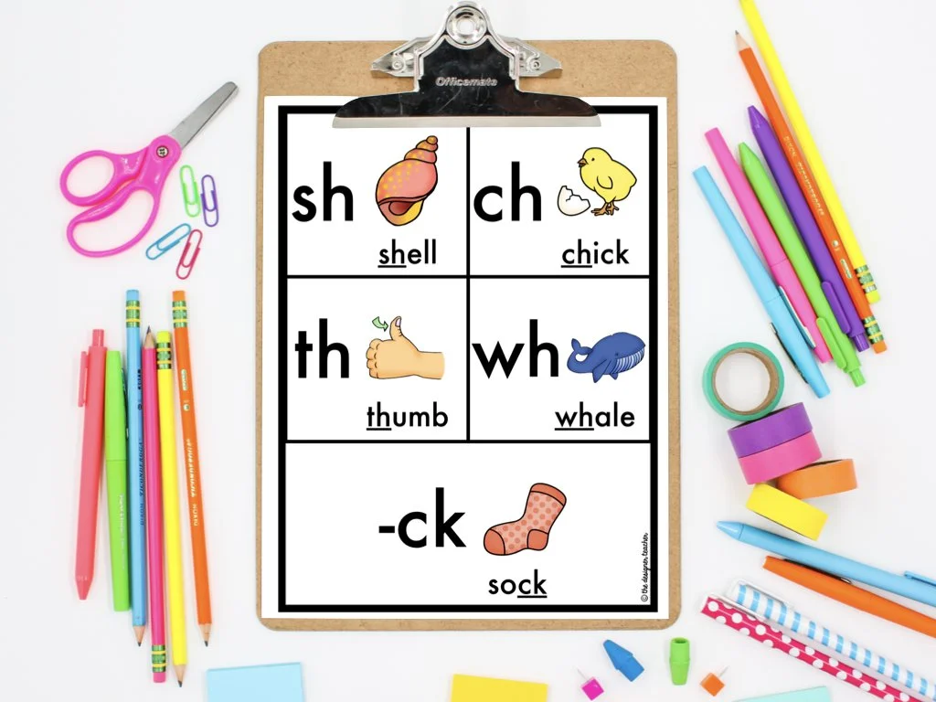 8 Ways to Practice Digraphs — The Designer Teacher