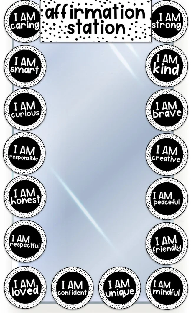 Black and White Theme Classroom Decor — The Designer Teacher