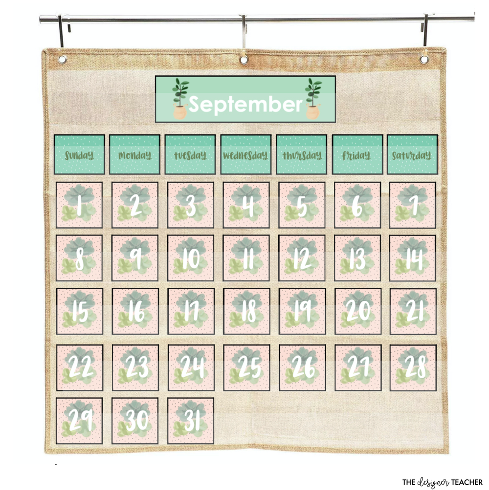 Plant Theme Classroom — The Designer Teacher