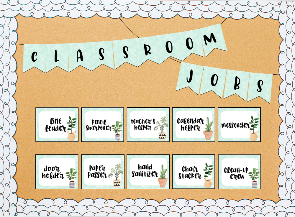 Plant Theme Classroom — The Designer Teacher