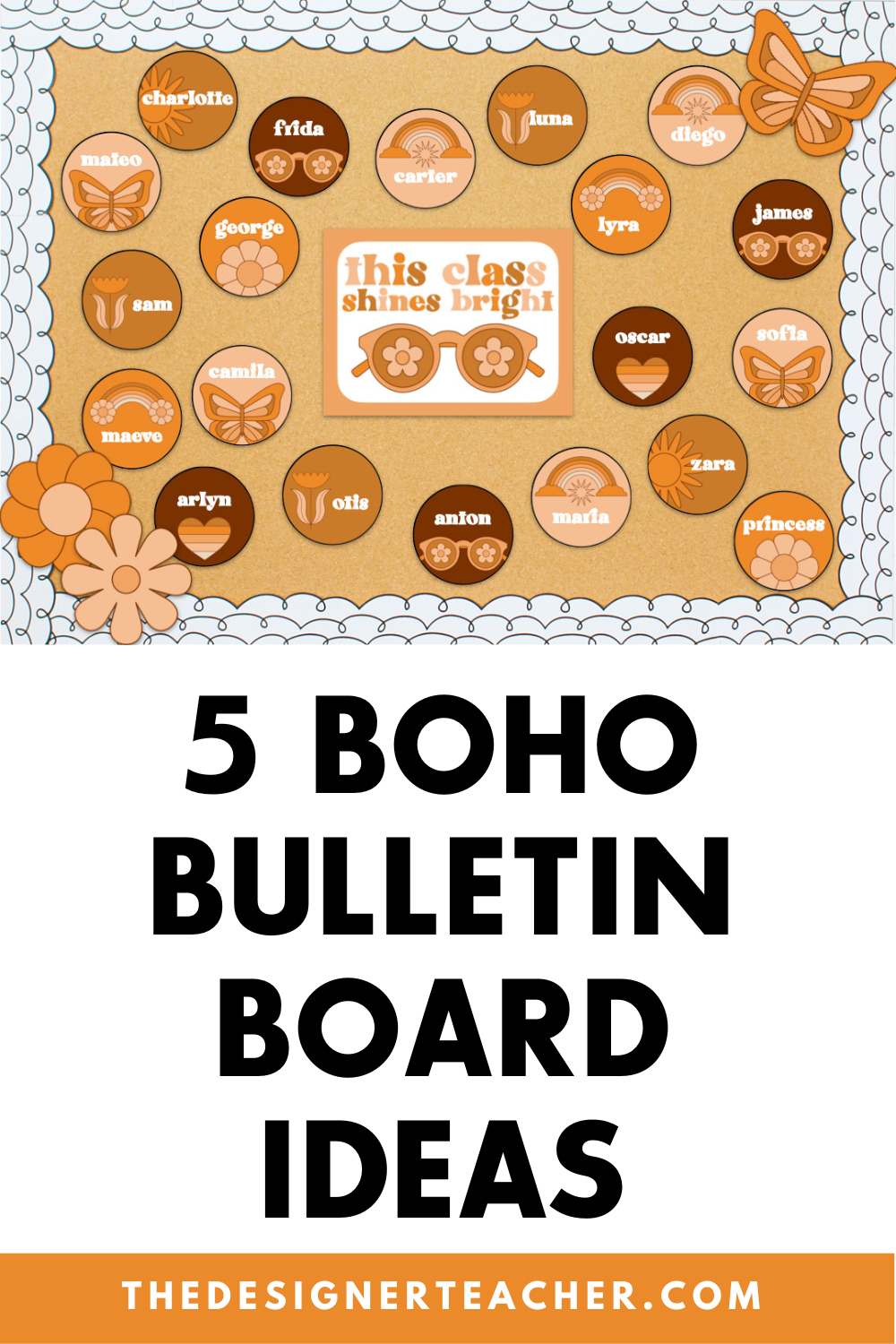 5 Boho Bulletin Board Ideas for Teachers — The Designer Teacher