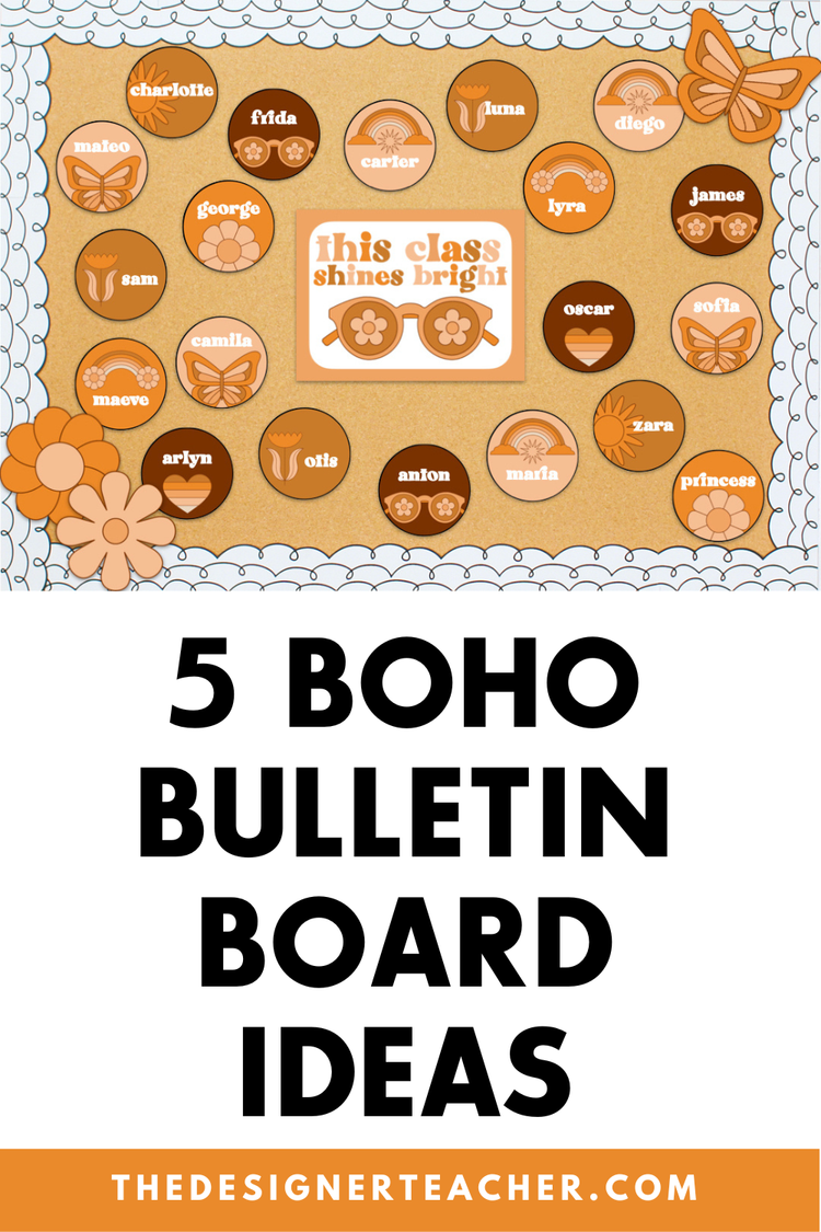 5 Boho Bulletin Board Ideas for Teachers — The Designer Teacher