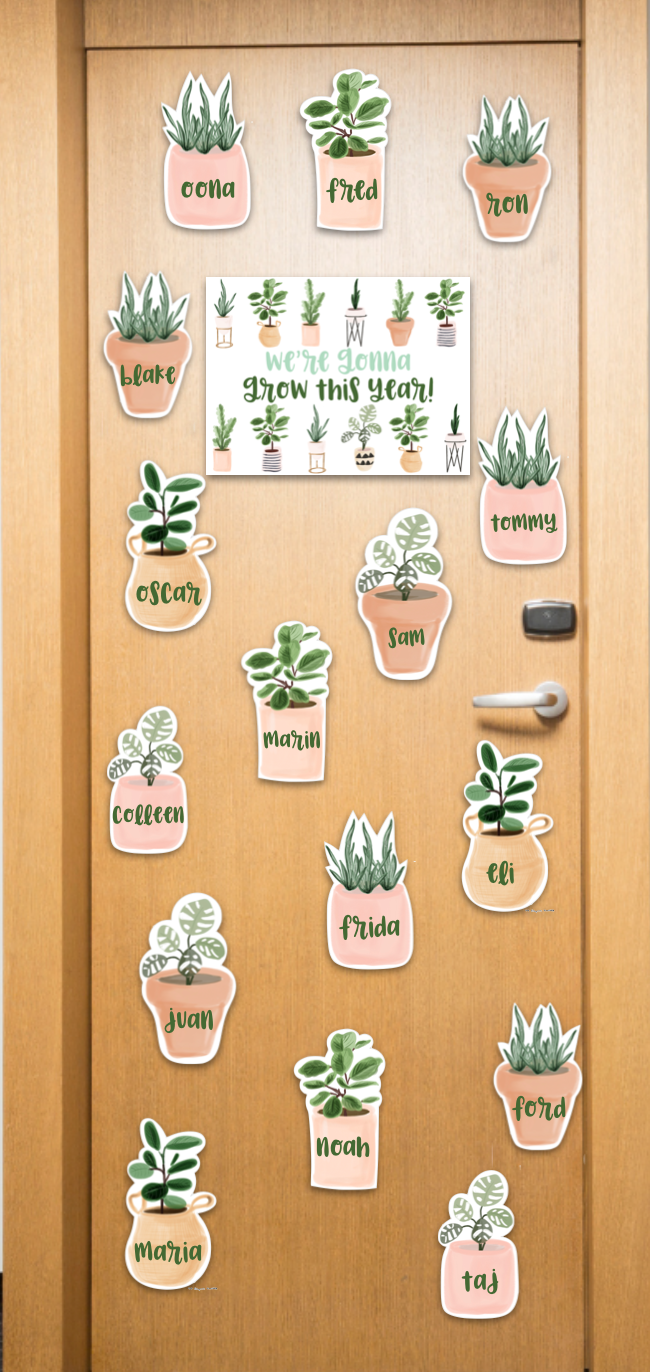 Plant Theme Classroom — The Designer Teacher
