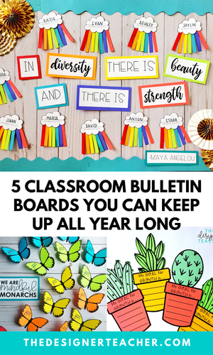 5 Classroom Bulletin Boards You Can Keep Up All Year Long — The ...