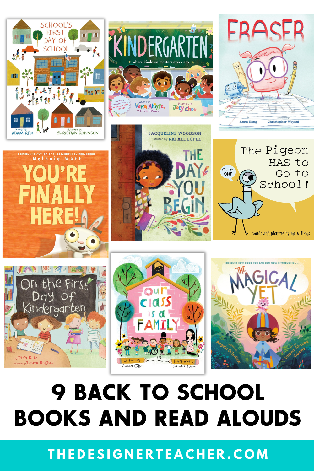 9 Back to School Books and Read Alouds — The Designer Teacher