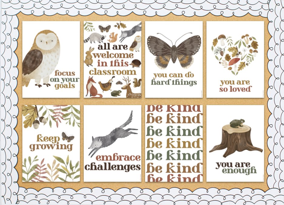 Woodland Classroom Theme — The Designer Teacher