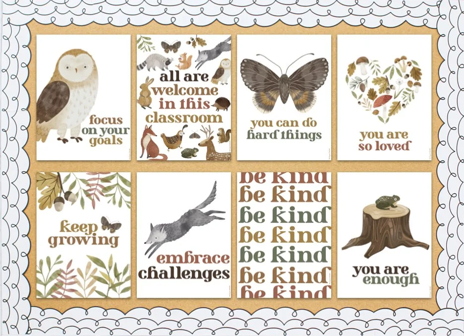 Woodland Classroom Theme — The Designer Teacher