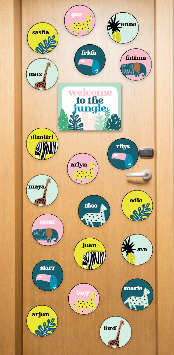 Jungle Theme Classroom — The Designer Teacher