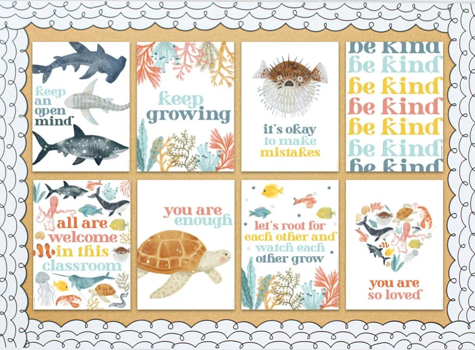 Ocean and Under the Sea Classroom — The Designer Teacher