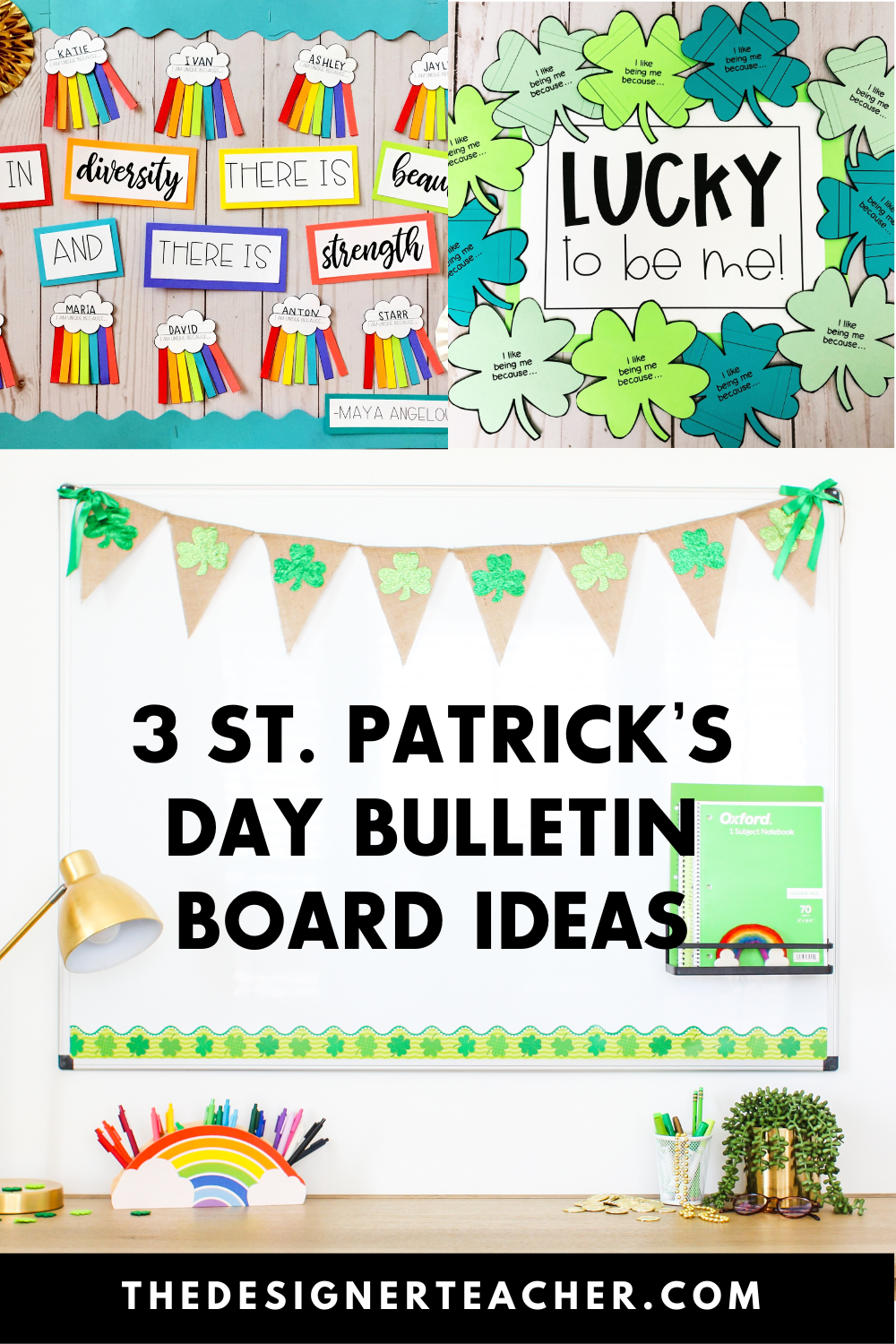 3 St. Patrick's Day Bulletin Board Ideas — The Designer Teacher
