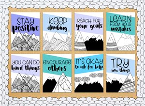 Mountain Themed Classroom — The Designer Teacher