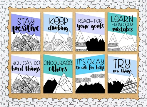 Mountain Themed Classroom — The Designer Teacher
