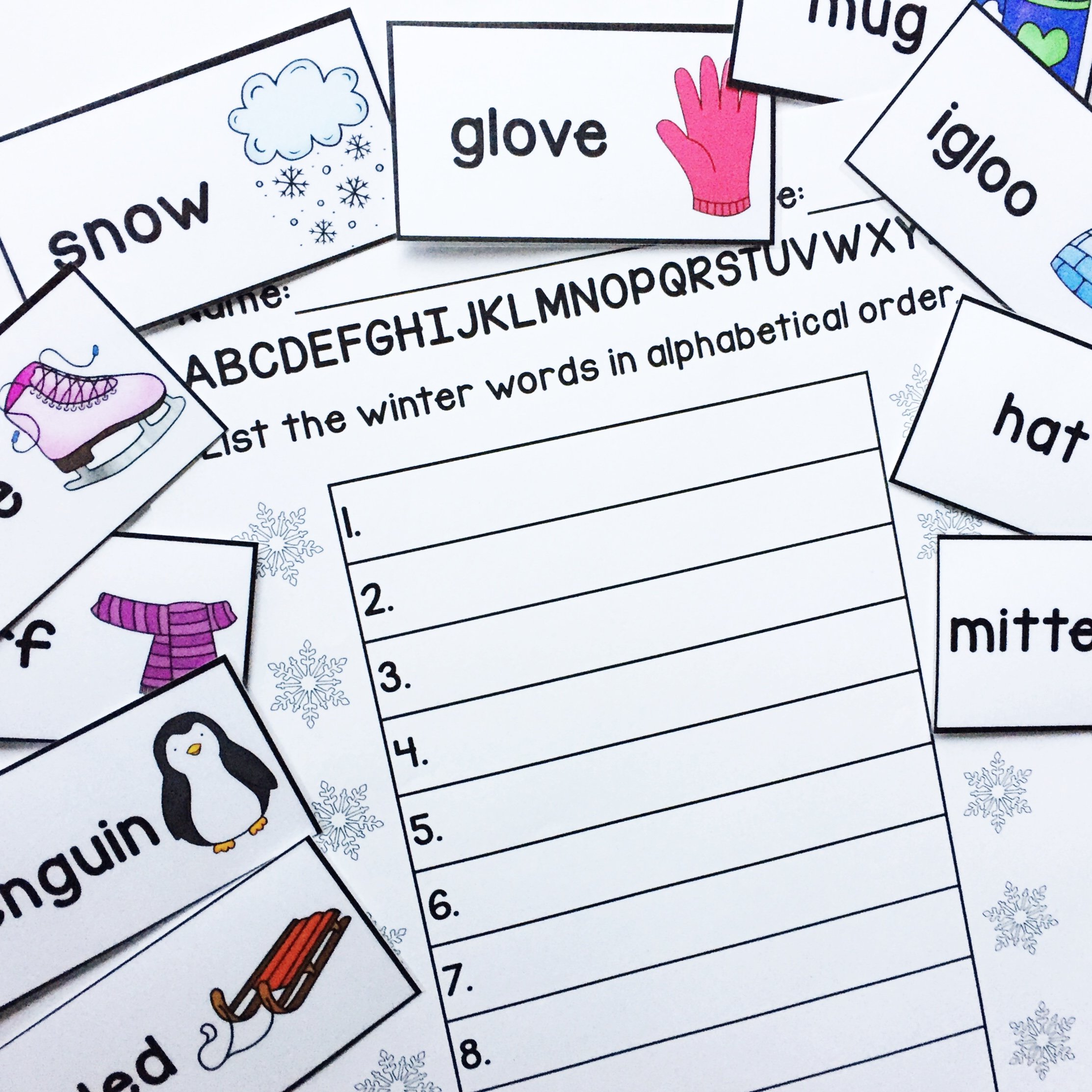 7 Winter Centers for Special Education and Elementary Classrooms — The ...