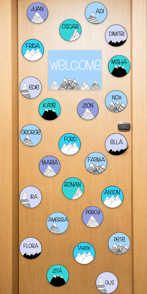 Mountain Themed Classroom — The Designer Teacher