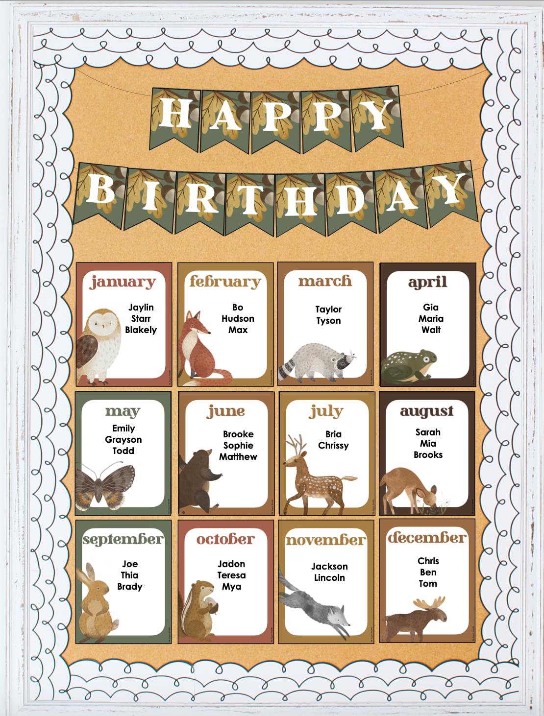 Woodland Classroom Theme — The Designer Teacher