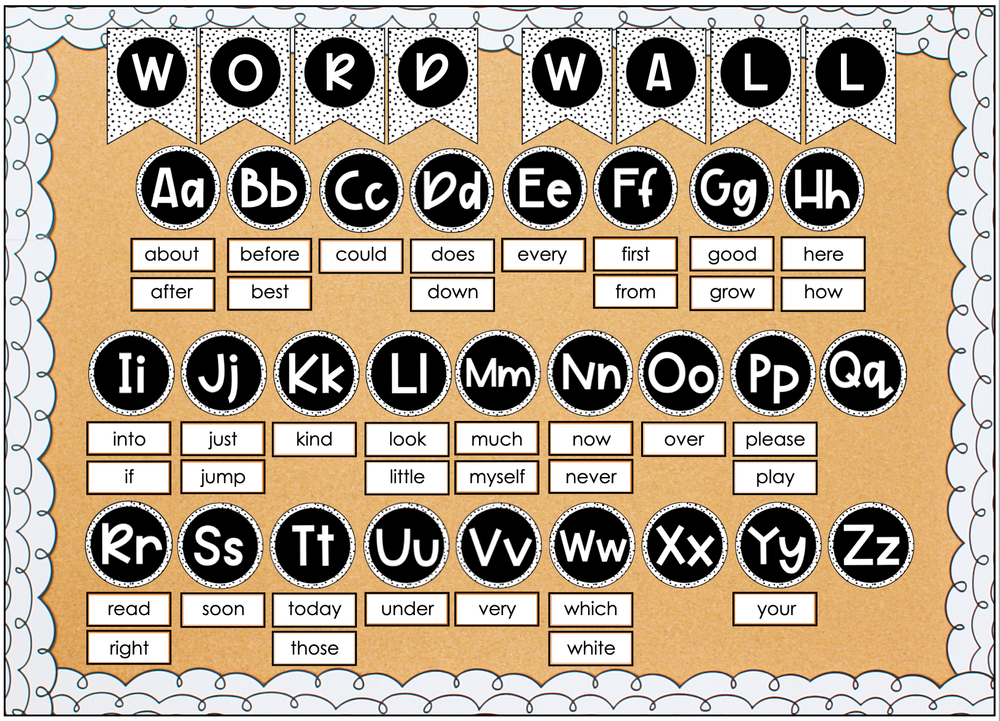 Black and White Theme Classroom Decor — The Designer Teacher