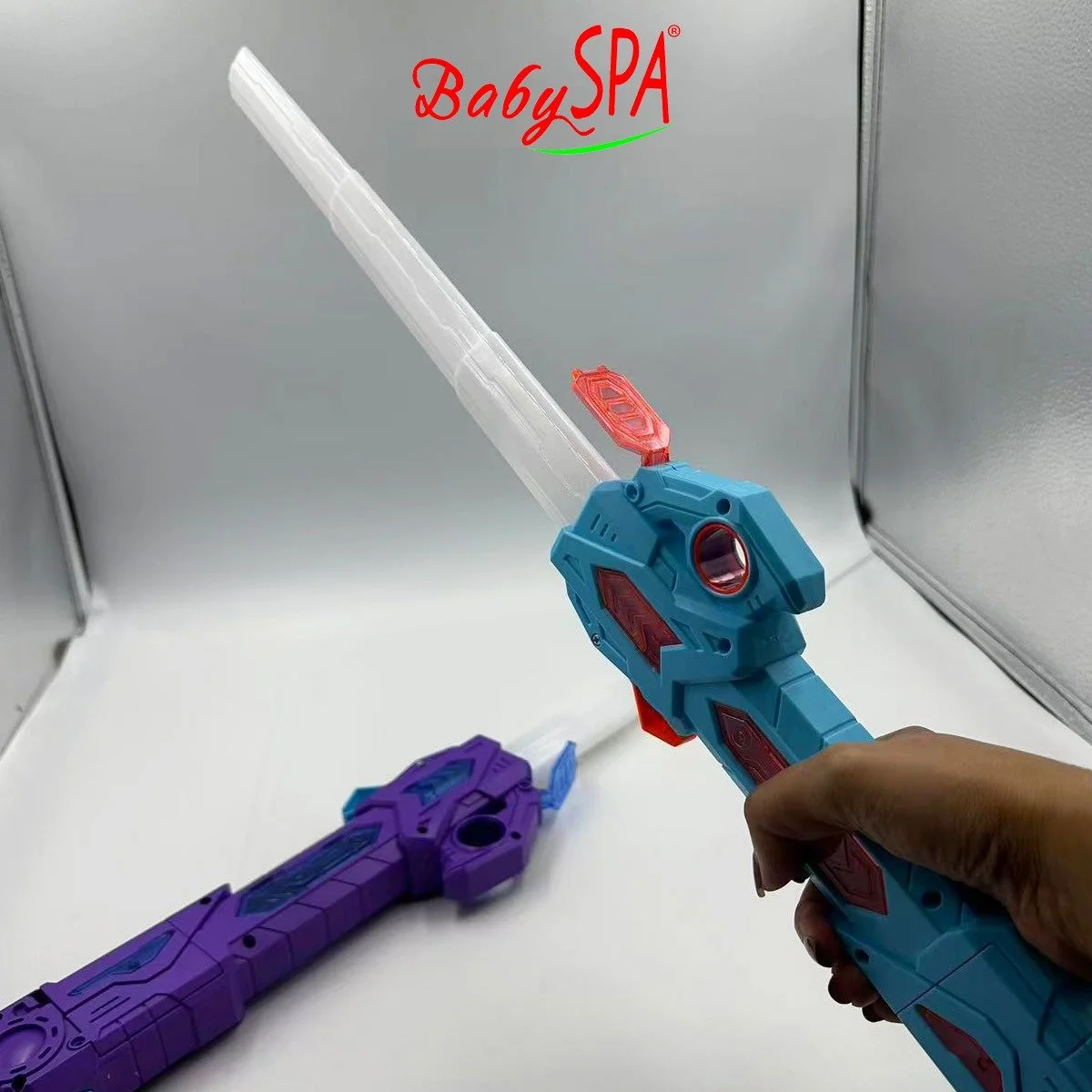 BabySPA Light-Up Toy Sword Katana Collapsible - Pretend Play Sword for ...