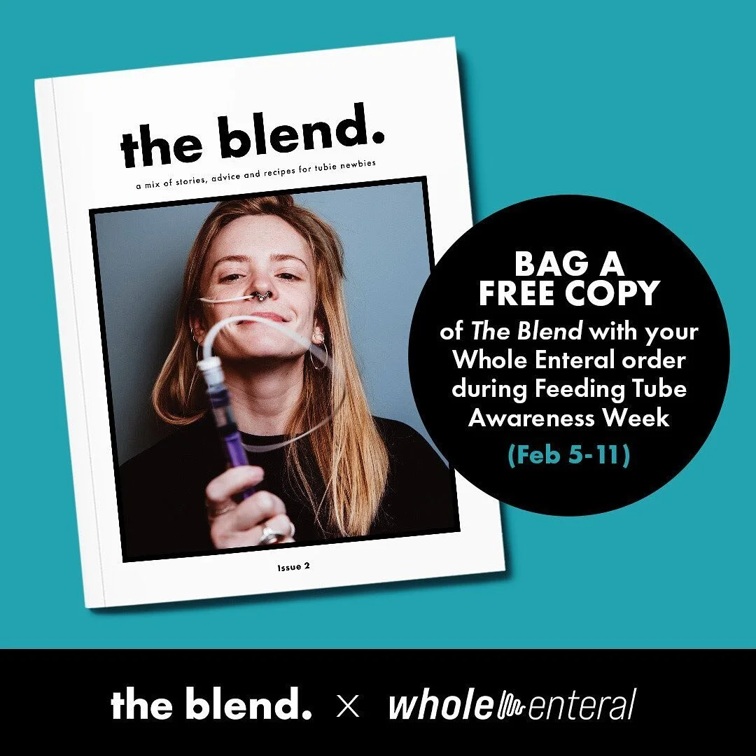 Real food formula blends, for tubies