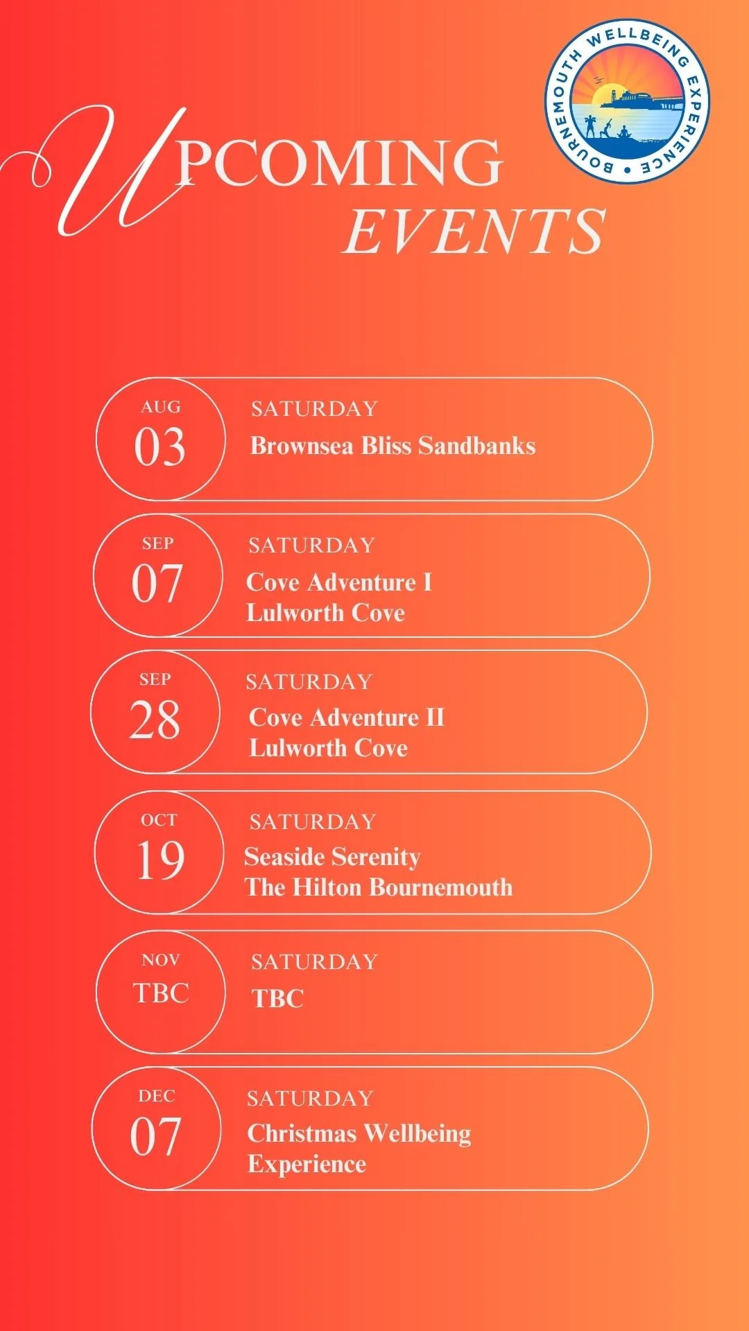 Book — Bournemouth Wellbeing Experience