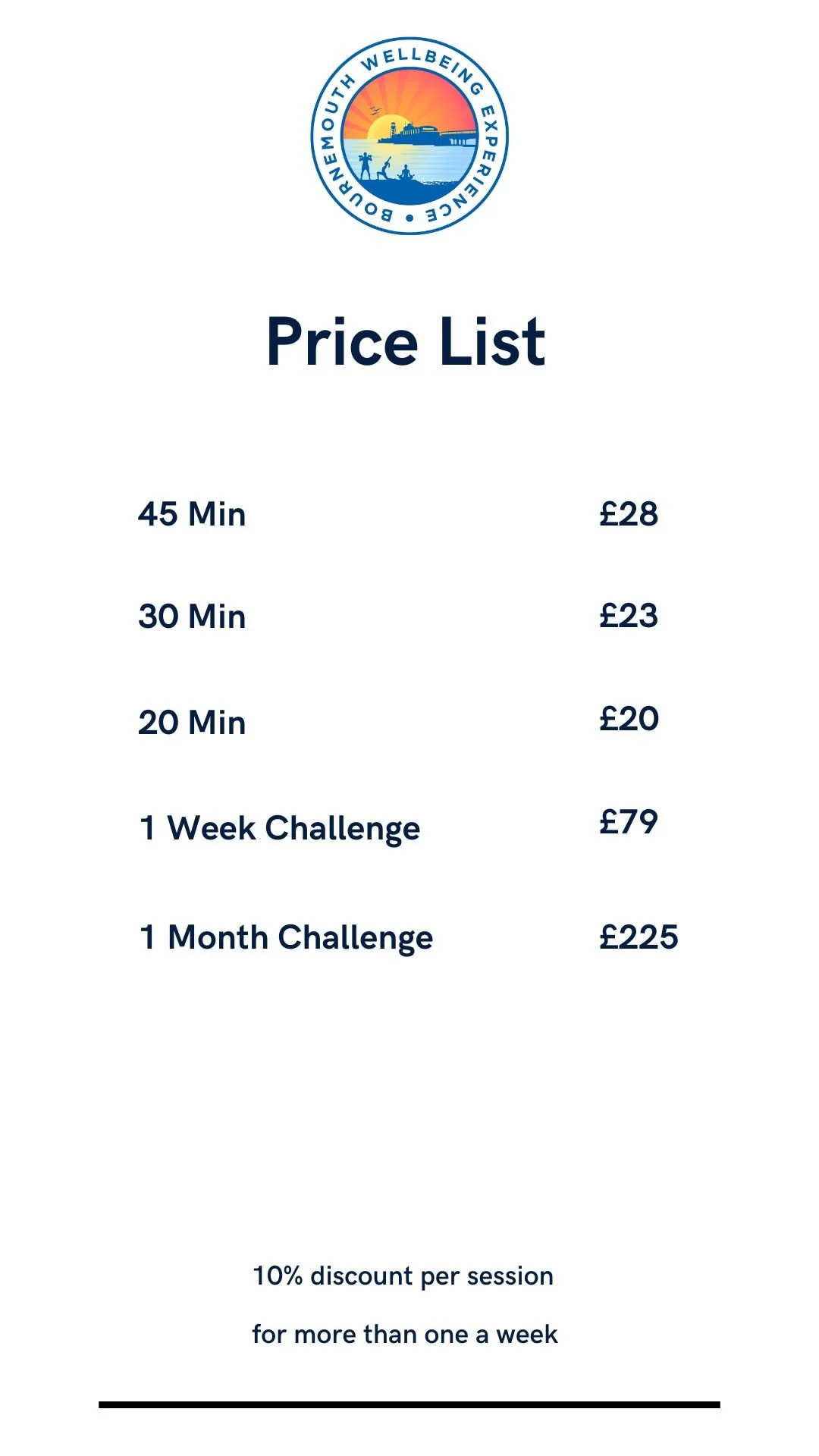 Personal Training — Bournemouth Wellbeing Experience