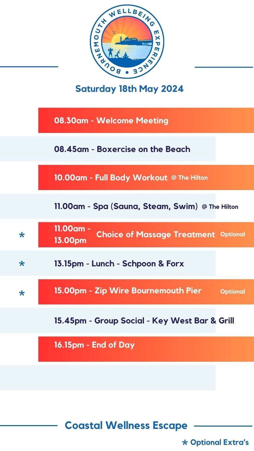 Book — Bournemouth Wellbeing Experience