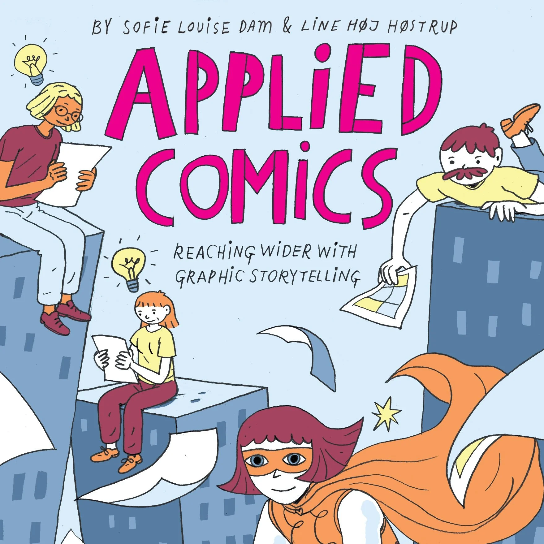 Info-comic — Papertwin Illustration