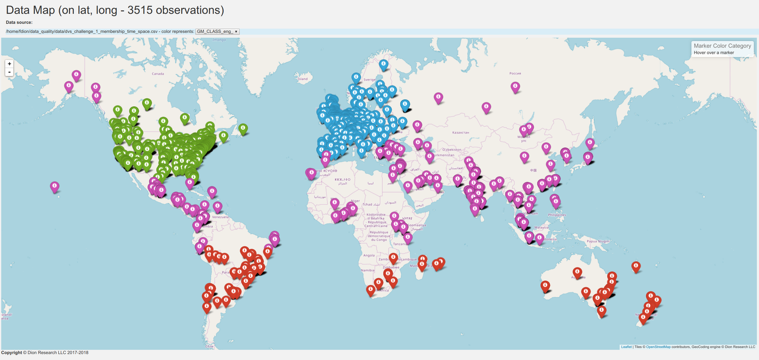 Visu.ai Interactive data map — Data Visualization Society