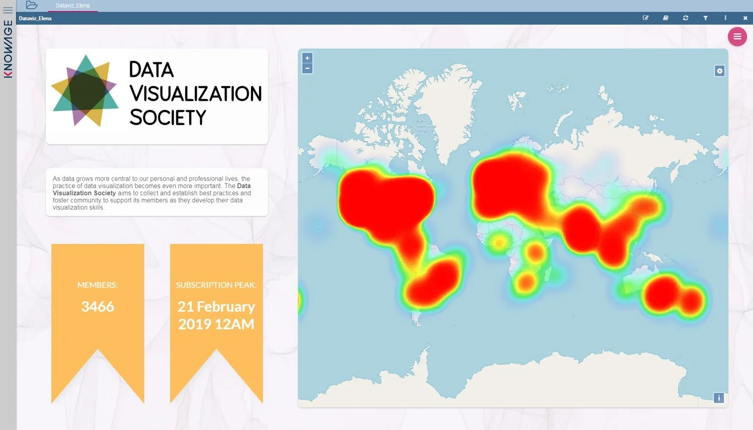 DVS hotness — Data Visualization Society