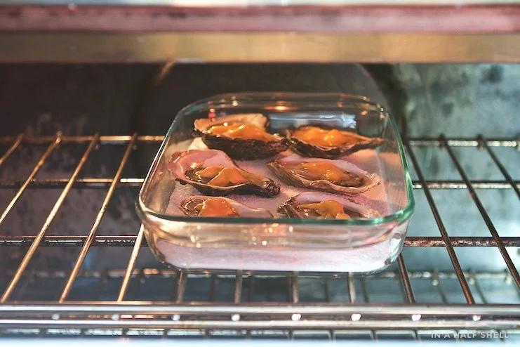 Roasted Oysters with Uni Butter Recipe — In A Half Shell : A Bivalve ...