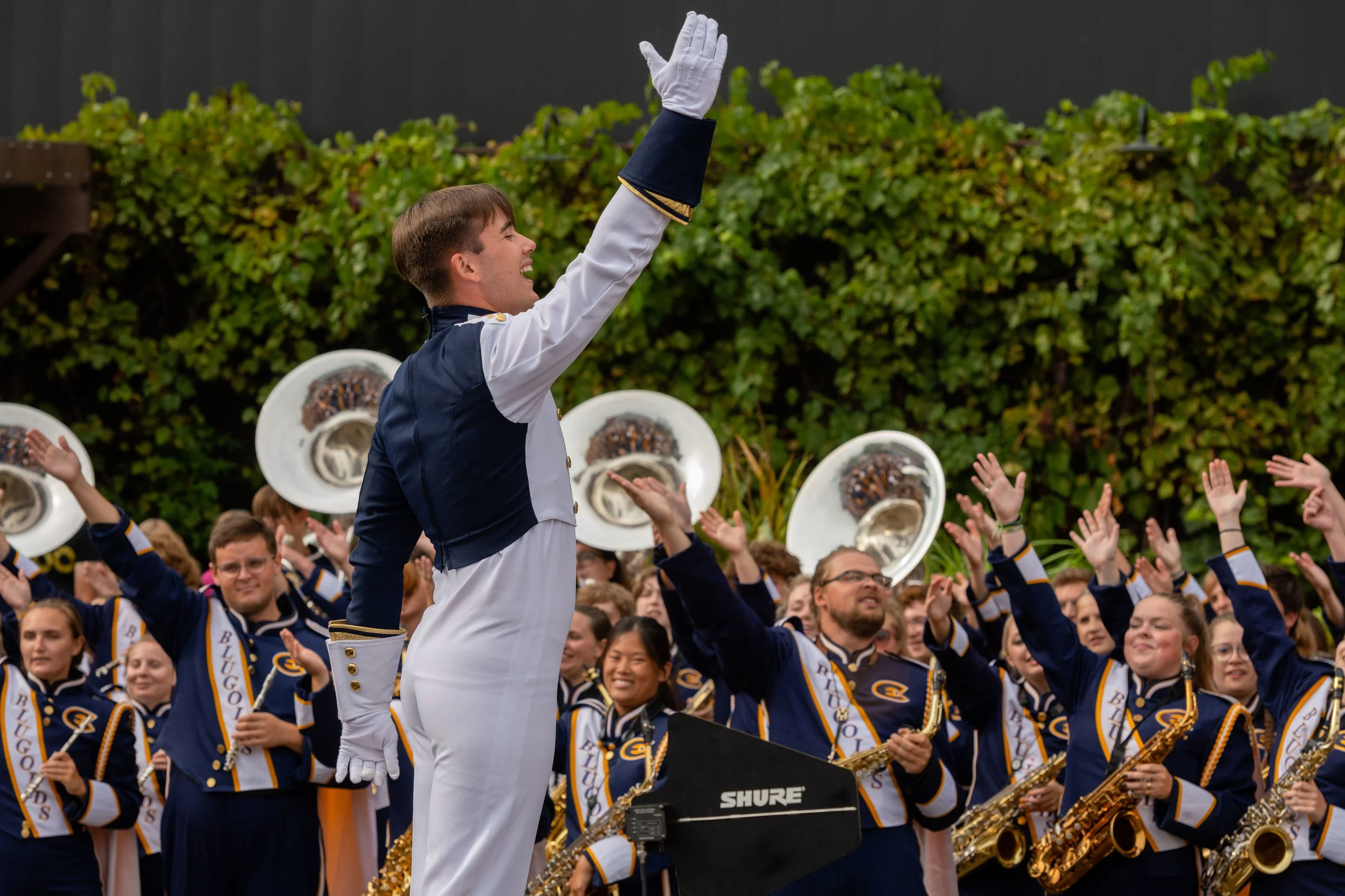 Drum Majors — Blugold Marching Band