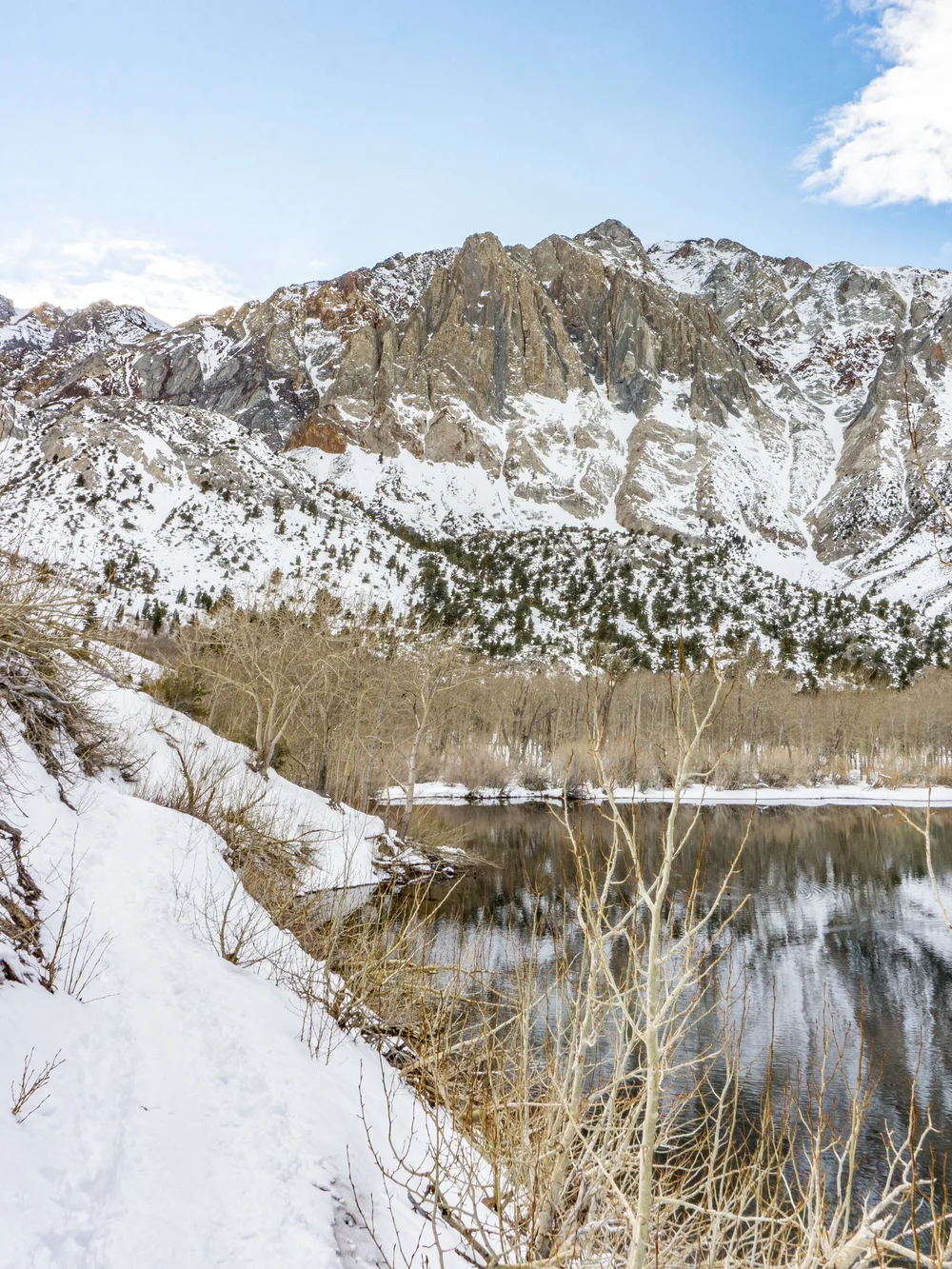Hiking Convict Lake Loop in the Winter (Mammoth Lakes, CA) - Trip ...