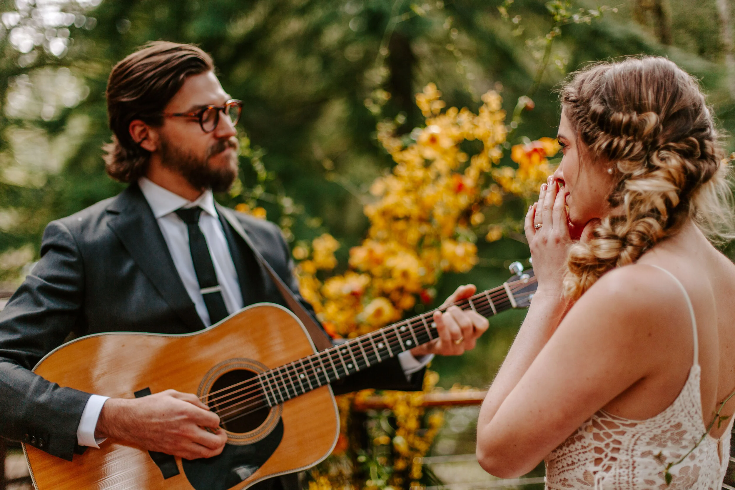 Oregon Elopement at the Woodlands House | Portland Adventure Elopement ...