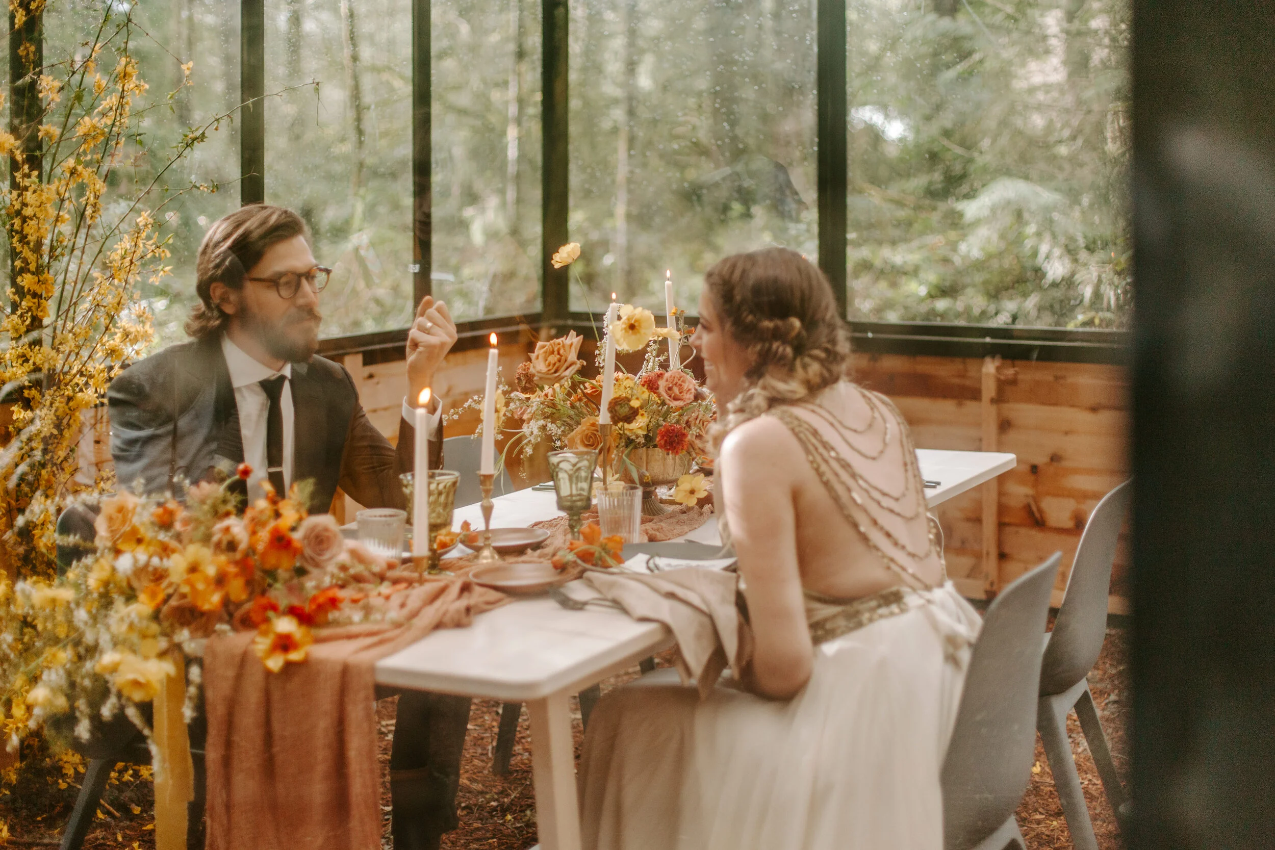 Oregon Elopement at the Woodlands House | Portland Adventure Elopement ...
