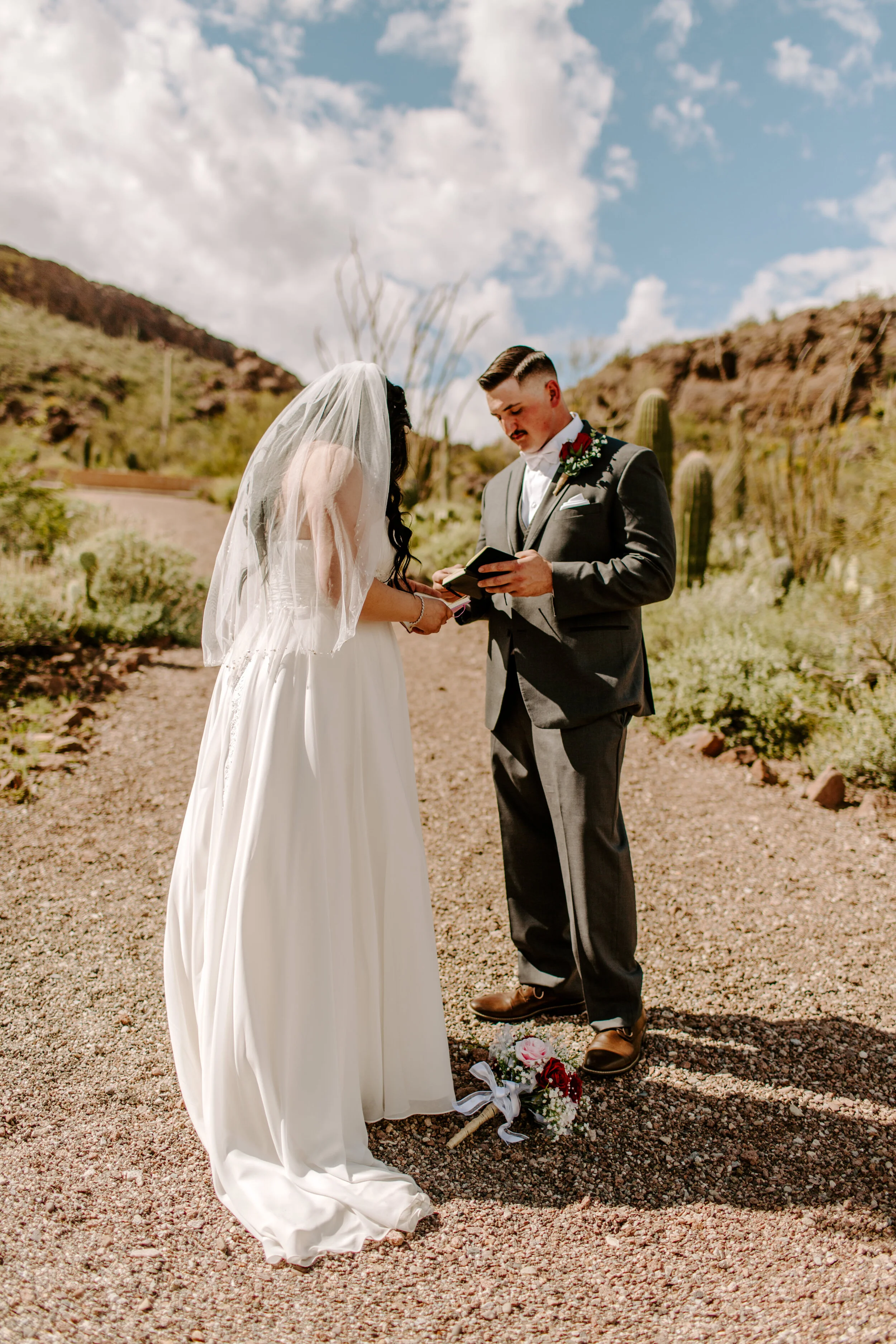 Tucson Intimate Wedding at Sanctuary Cove | Arizona Intimate Wedding ...