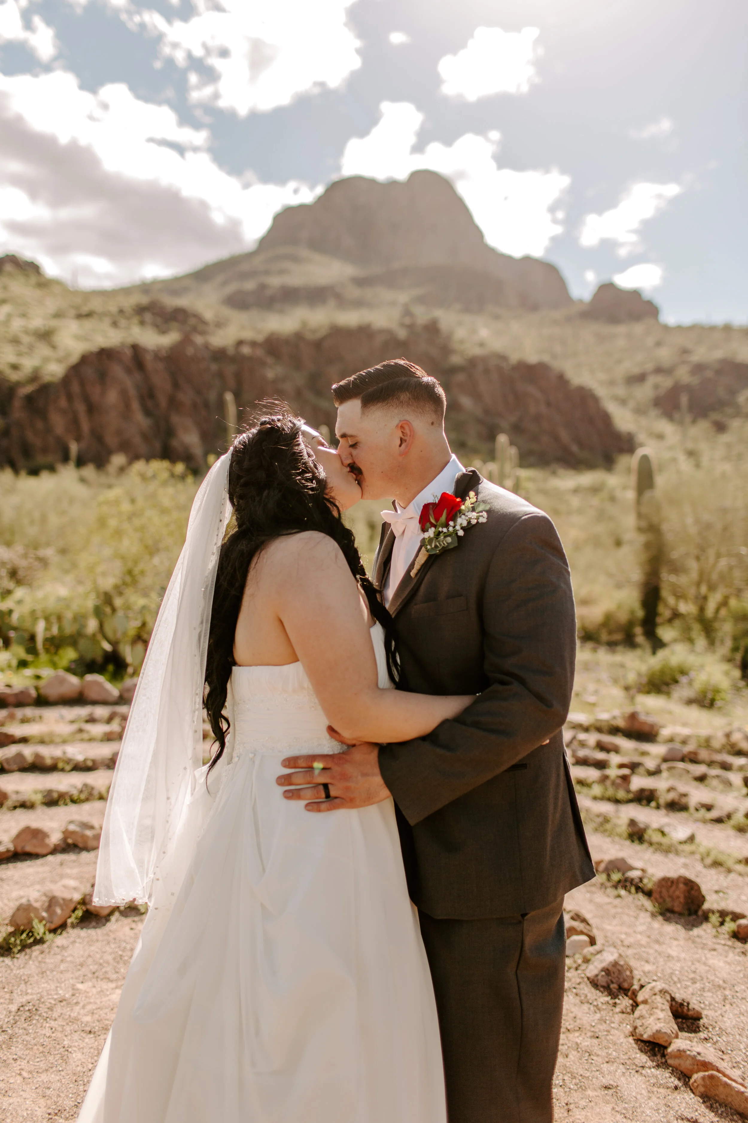 Tucson Intimate Wedding at Sanctuary Cove | Arizona Intimate Wedding ...