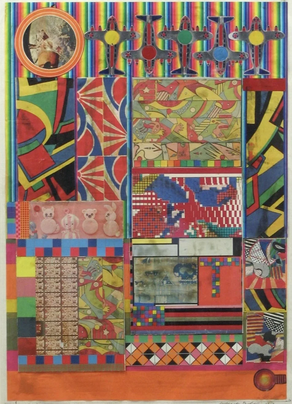 Collage Art Blog — The Red Wizard