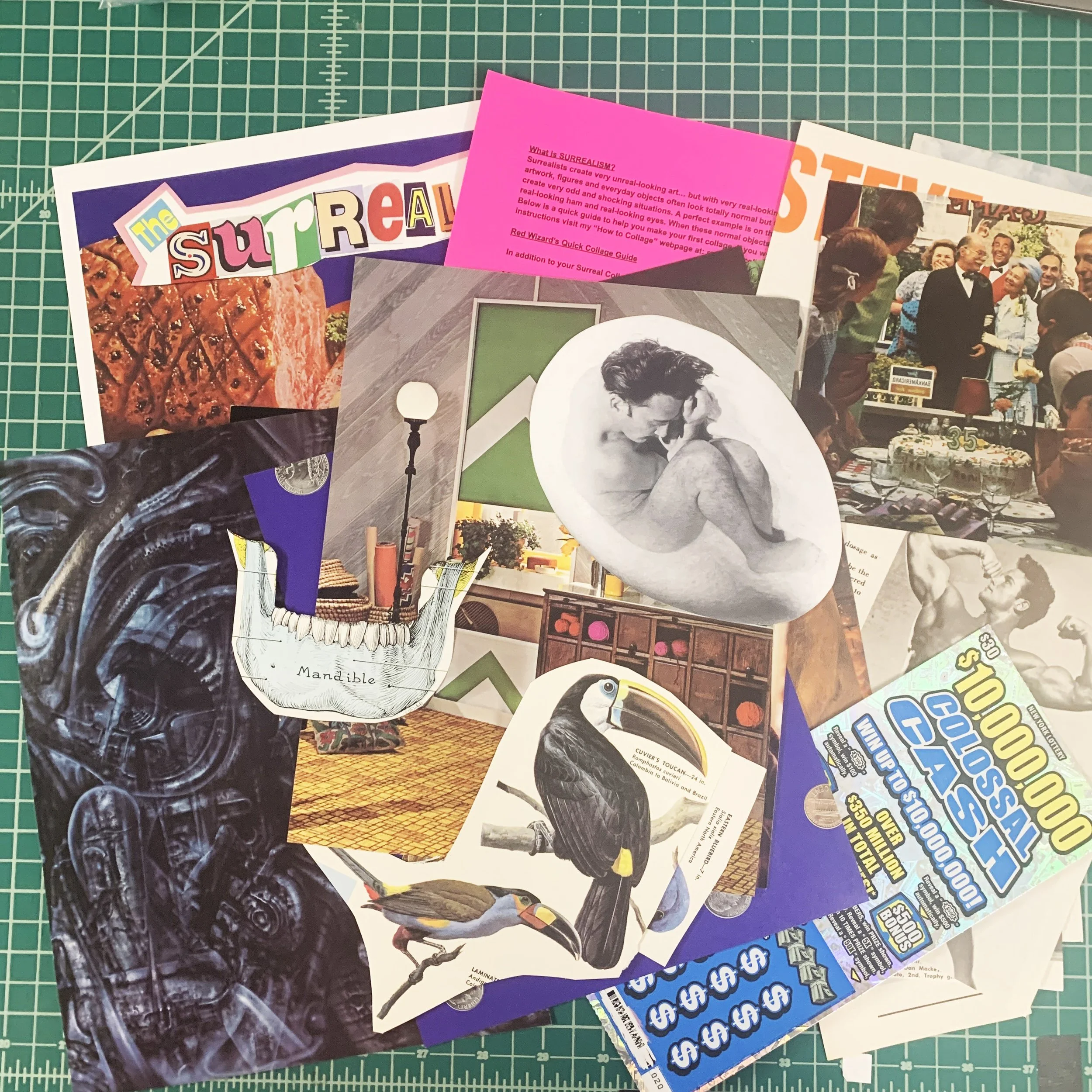 Surreal Collage Kits are now available! — The Red Wizard