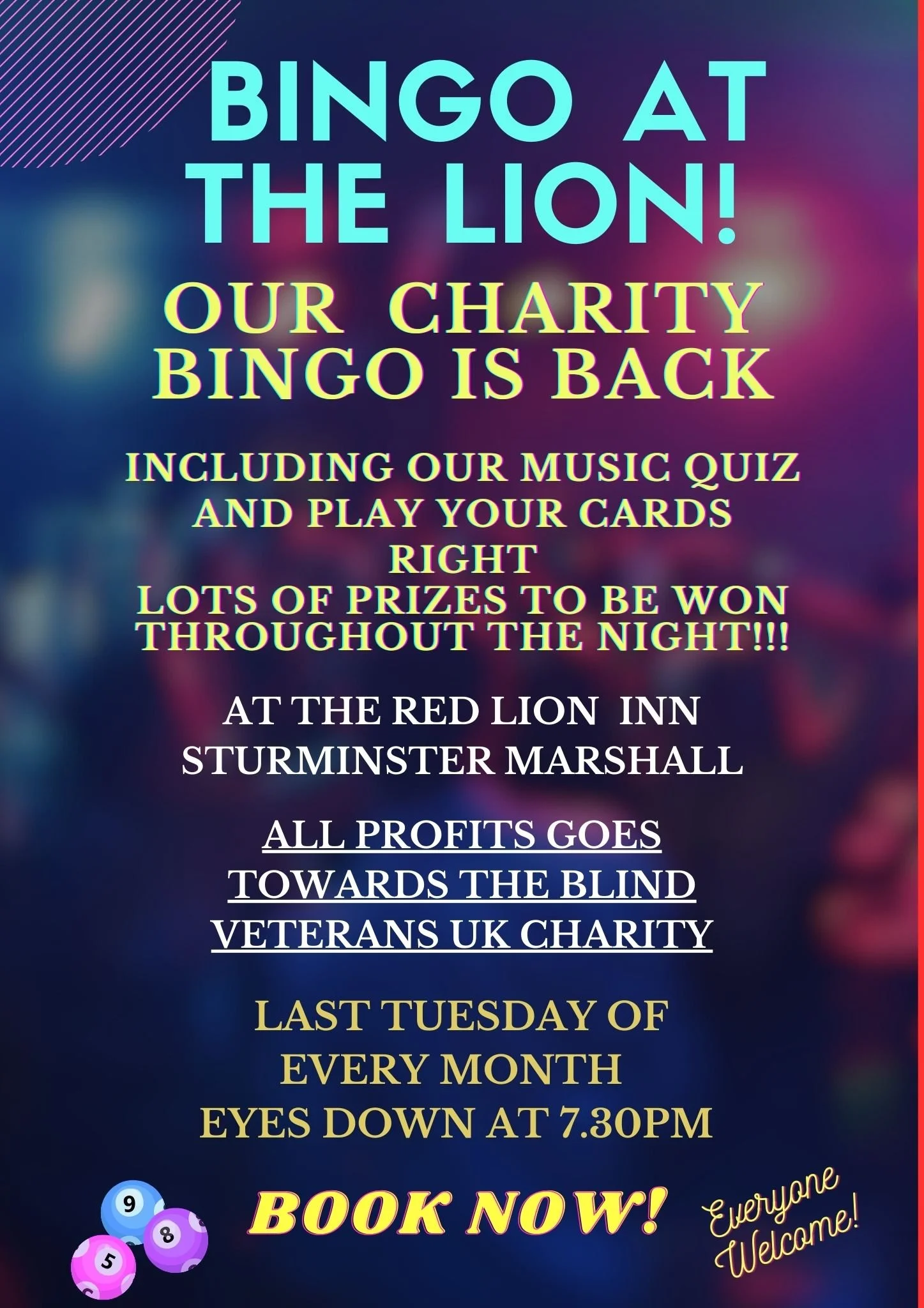 BINGO — The Red Lion Inn