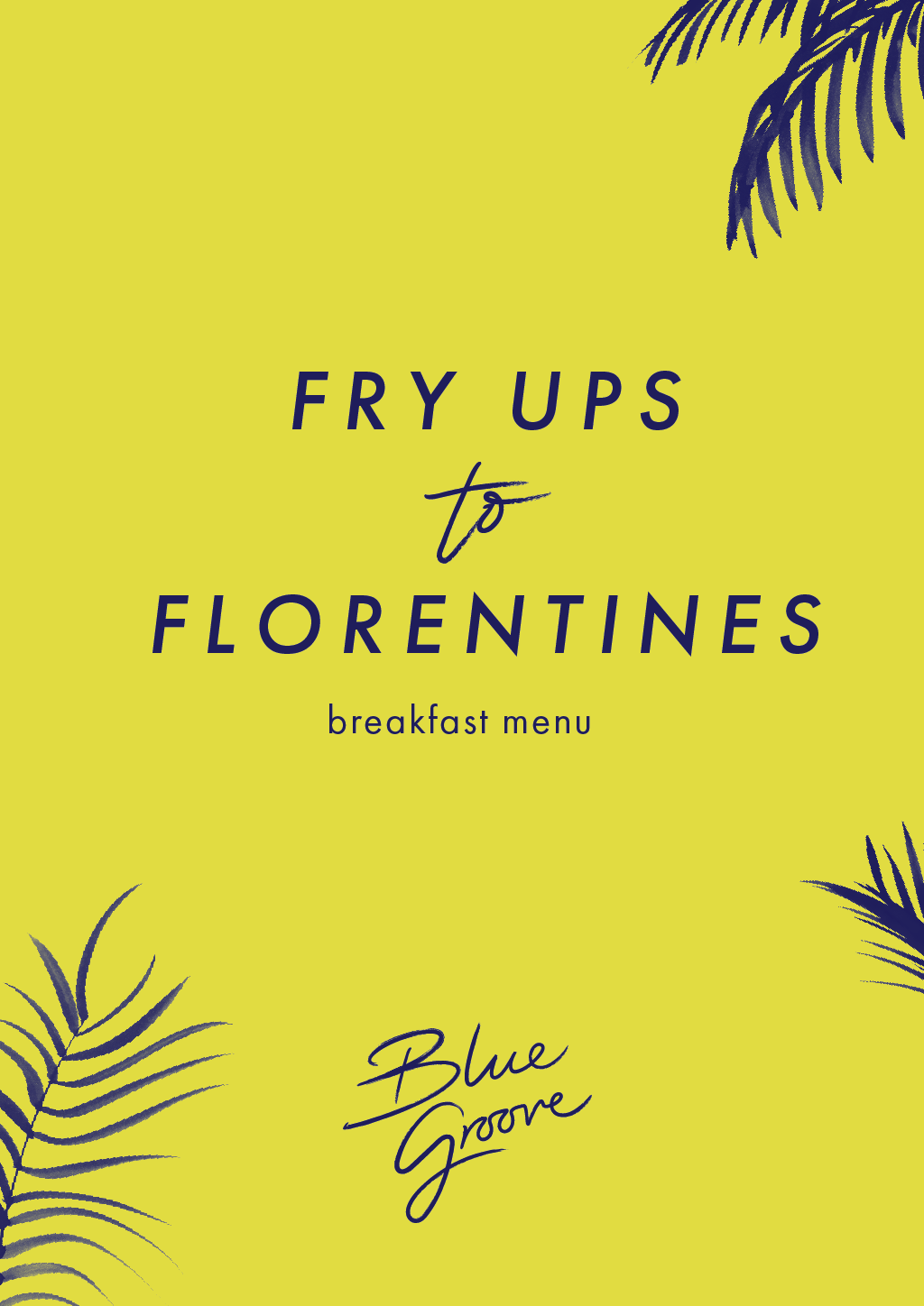 Dining in — Blue Groove