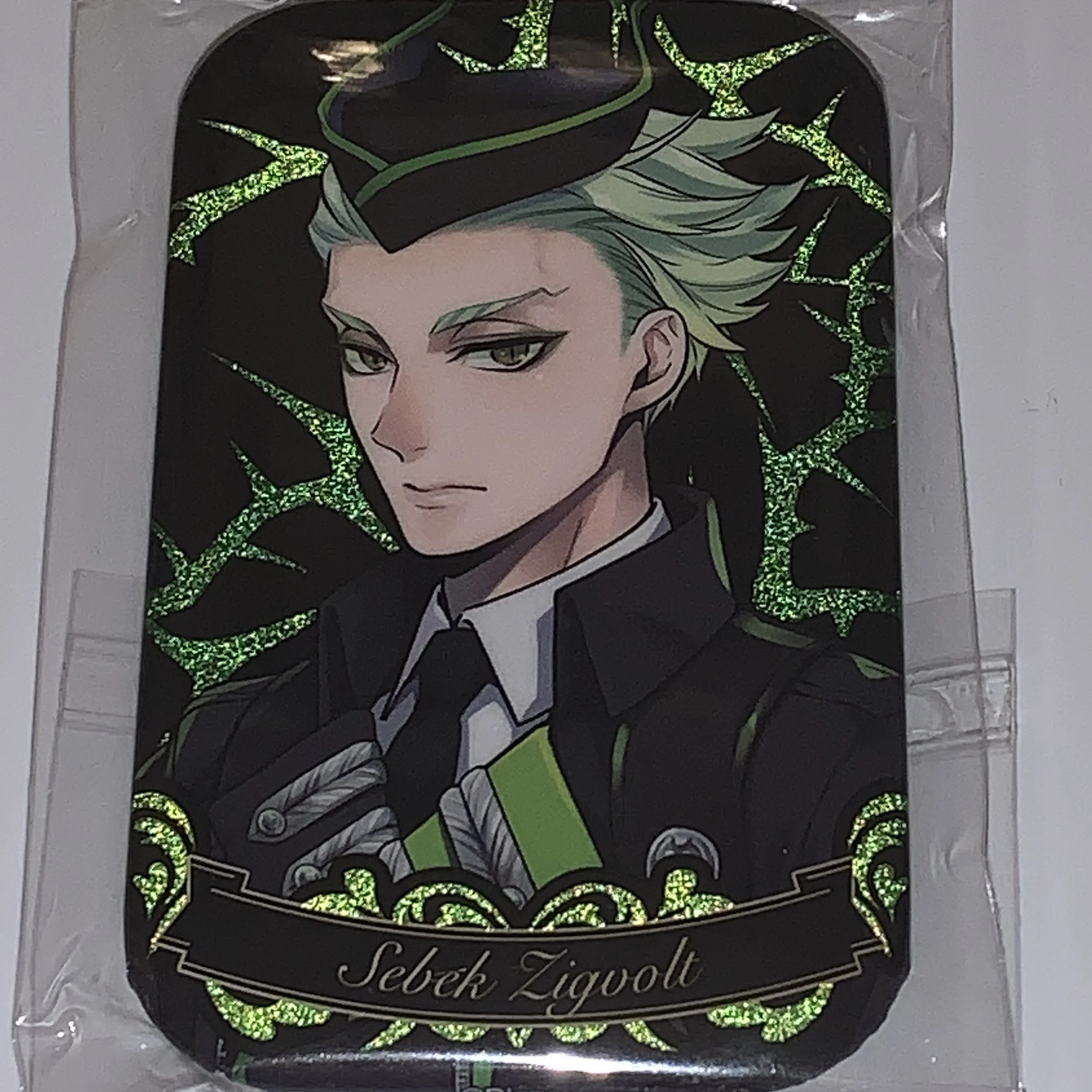 Sebek Zigvolt Robes Badge — Otaku Anime