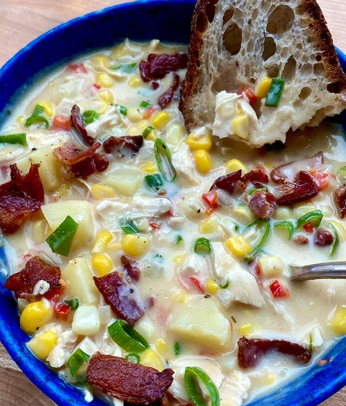 Chicken Potato Corn Chowder — SMART CHICKEN