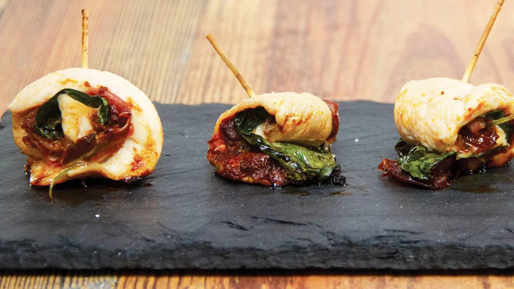 Chicken Rollinis With Prosciutto, Sun-Dried Tomatoes and Basil — SMART ...