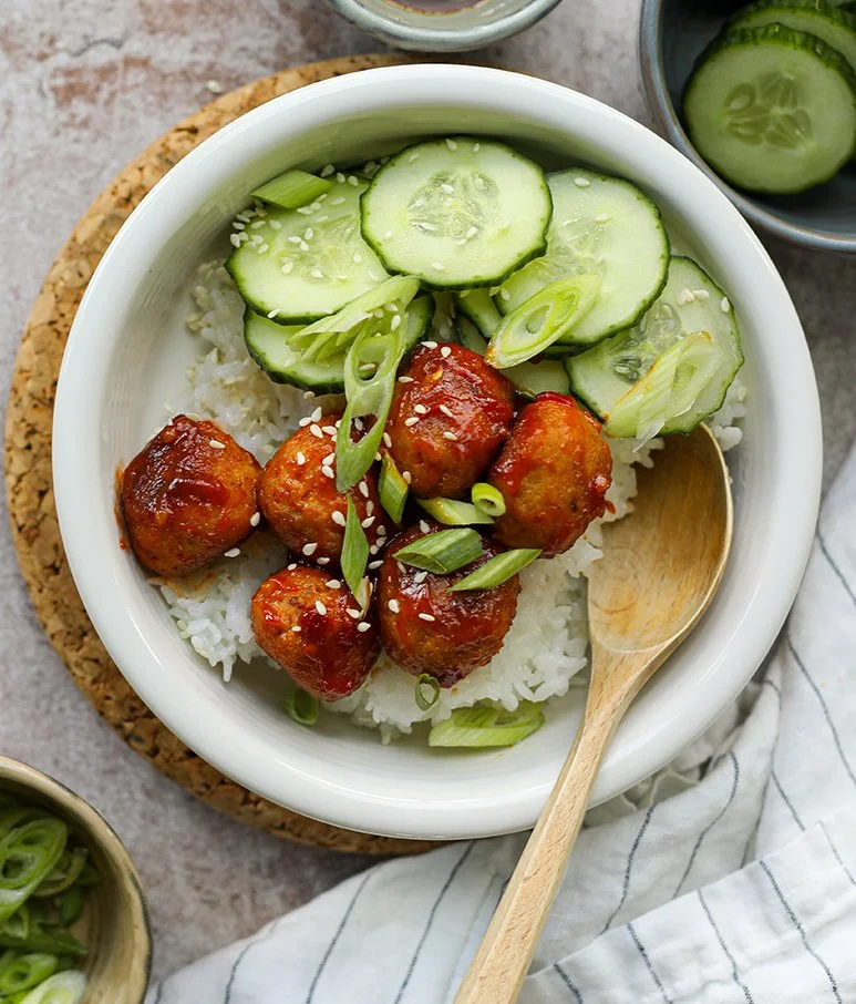 Firecracker Chicken Meatballs — SMART CHICKEN