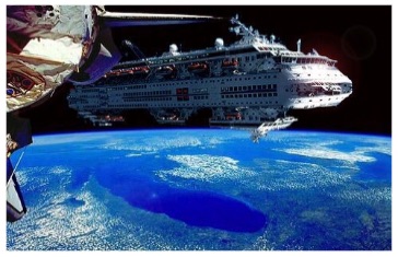 Cruise Ship Meets Space Ship — Cruise Lowdown