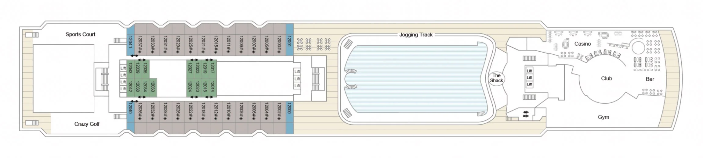 Marella Voyager Deck Plans 2025-2026 — Cruise Lowdown