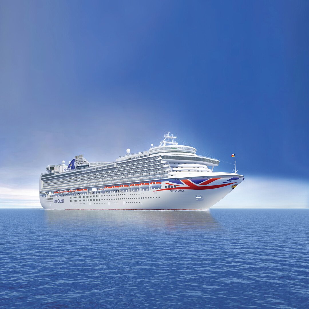 P&O Cruises Ships by Size 2025 — Cruise Lowdown