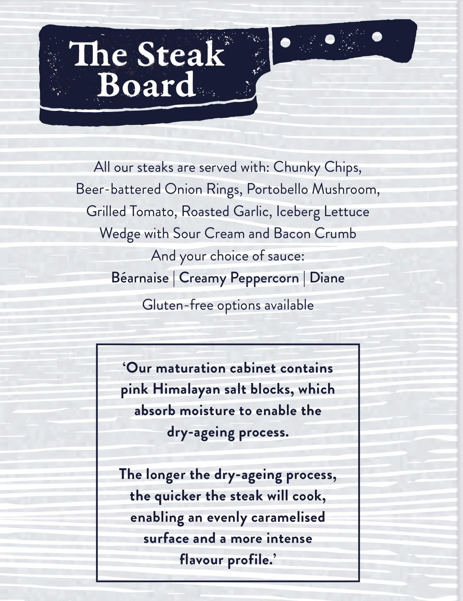 P&O Cruises Keel & Cow Menu — Cruise Lowdown