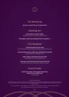P&O Cruises Limelight Club Menus — Cruise Lowdown
