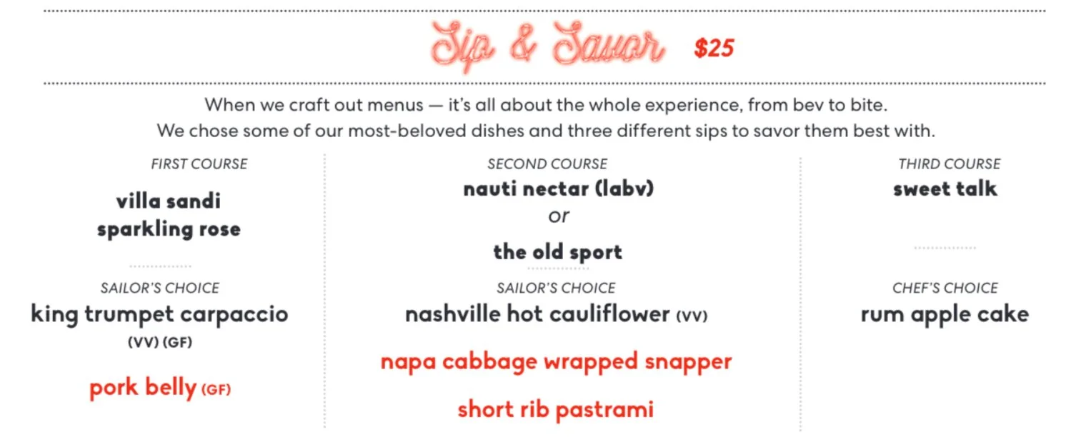 All-New Updated Virgin Voyages Resilient Lady Dining Guide 2025 ...